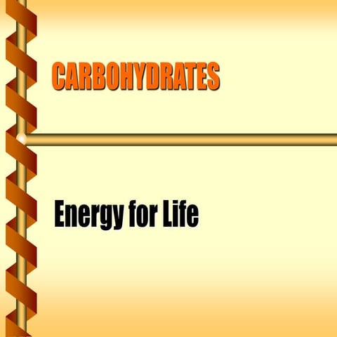 Carbohydrates | PPT