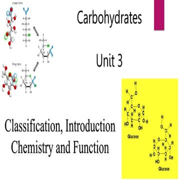 Carbohydrates, classification of carbohydrates.pptx