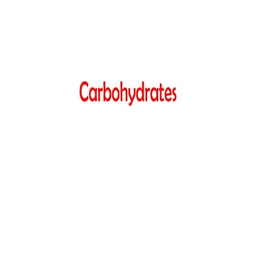 The carbohydrates in animal nutrition | PPTX