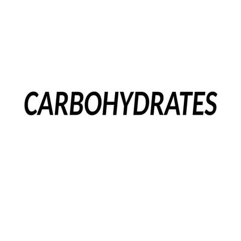 Biochemistry lecture notes carbohydrates | PDF