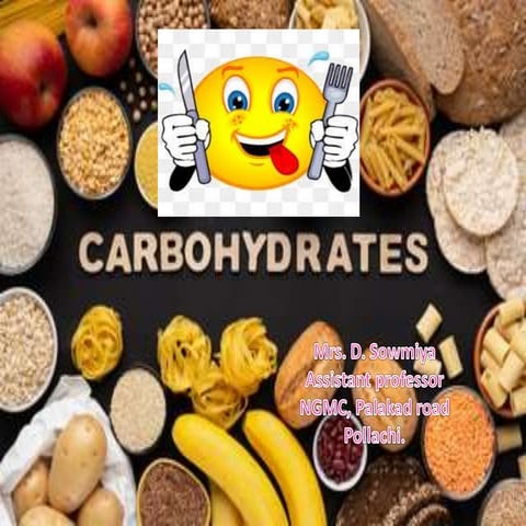 Biochemistry lecture notes carbohydrates | PDF