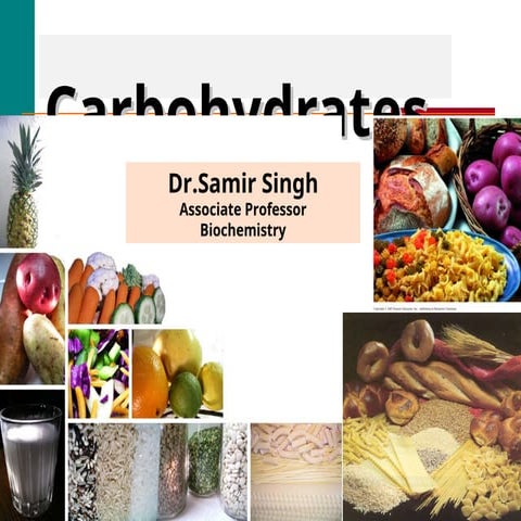 Carbohydrates Structure and functions- Biochemistry PPT for Students ...