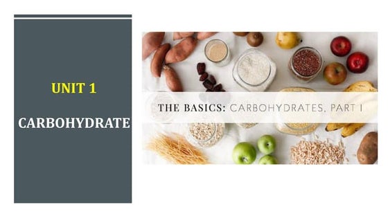Carbohydrates 1st Module.pptx