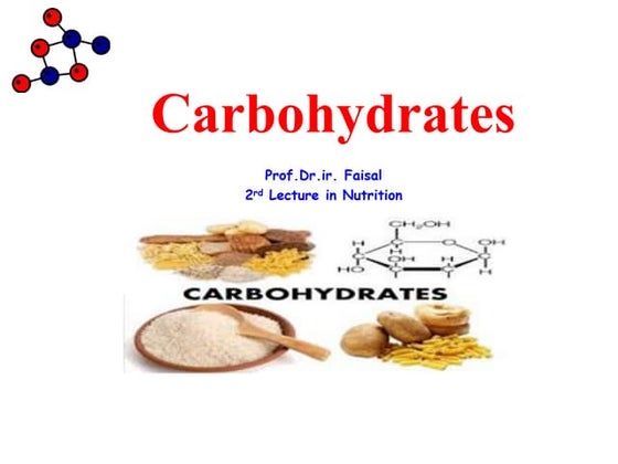 carbohydrates classification, functions, source & RDA | PPTX ...