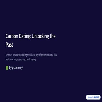 Carbon Dating 2.pptx