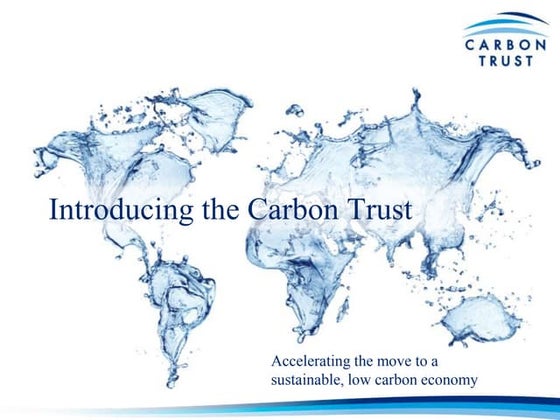 The Carbon Trust presentations