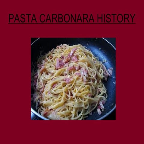 Carbonara | PPT