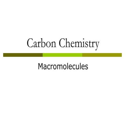 Macromolecules | PPTX