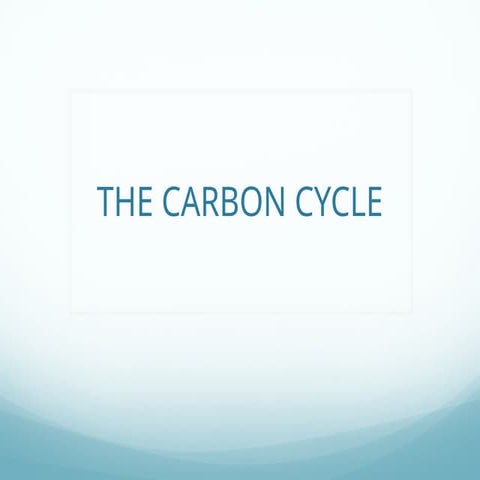 Carbon Cycle PPT.pptx.kugliugliugliugliugl | PPTX