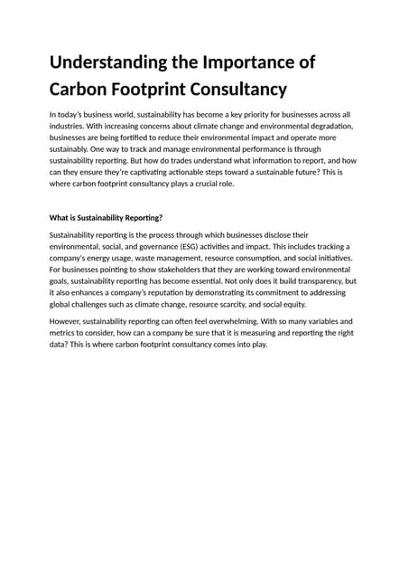 carbon accounting detail presentation .pptx | Environment | Science