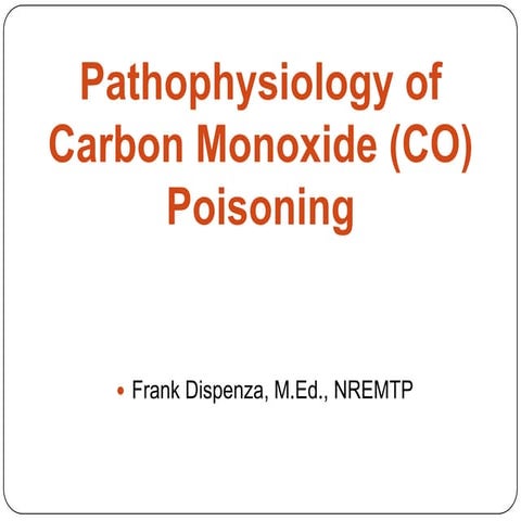 Carbon monoxide | PPTX