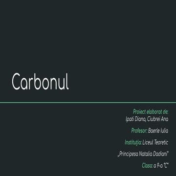 carbonul .pdf