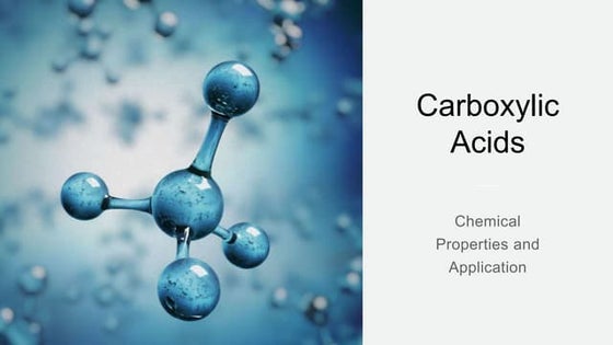 Xi.carboxylic acids | PPT