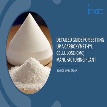 Carboxymethyl Cellulose (CMC) Manufacturing Plant Project Report.pptx