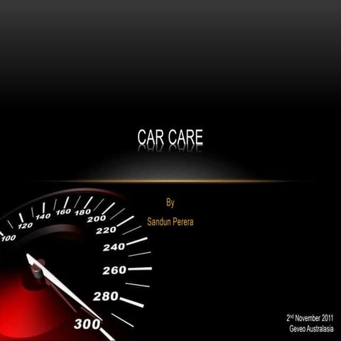 Car care | PPTX