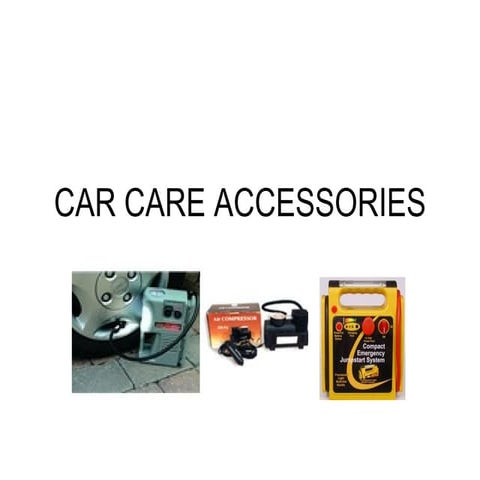 Car care accessories | PPT