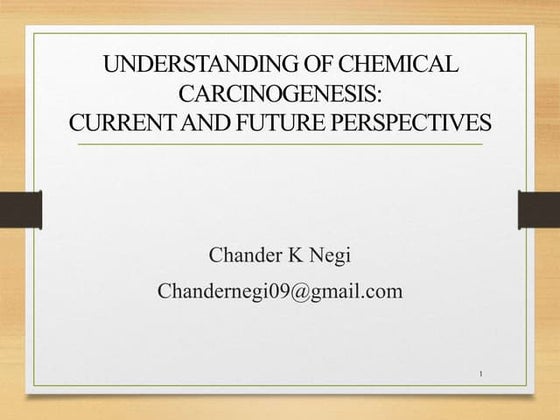 CARCINOGENICITY | PDF