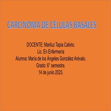 CARCINOMA DE CELULAS BASALES.pptx