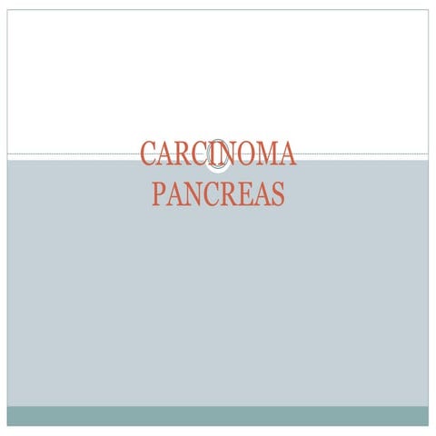 pancreatic cancer management | PPTX