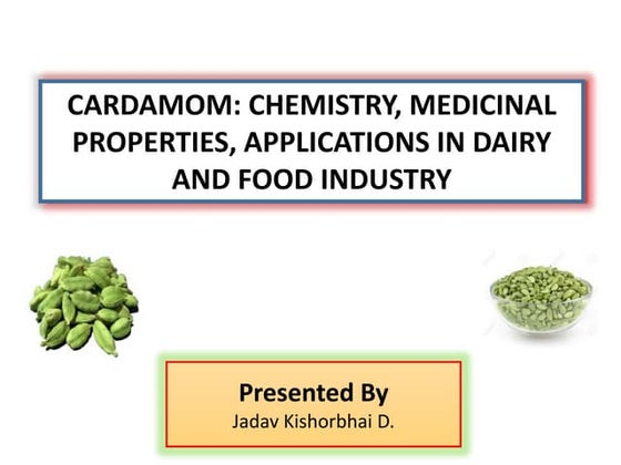 Cardamom. | PPT