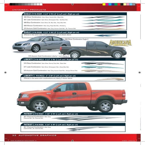 Car decals 2007 catalog 32 40 | PDF
