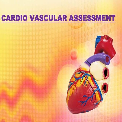 cardiac-assessment- for physiotherapist and respirotory therapist | PPTX