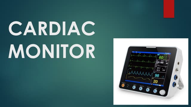 Holter monitoring | PPTX
