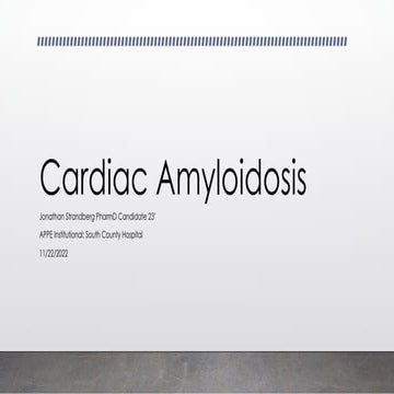 Cardiac Amyloidosis Final Presentation.pdf