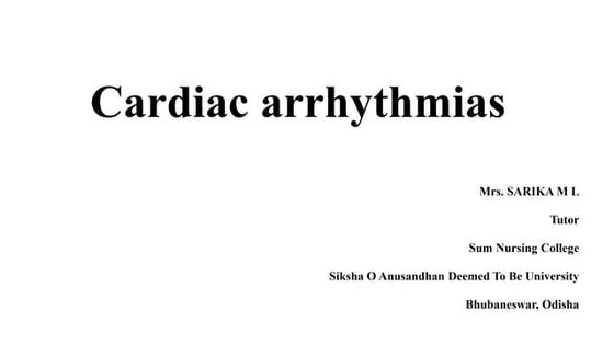 Tachyarrythmia Algorithm pptx medicine abxksa | PPT