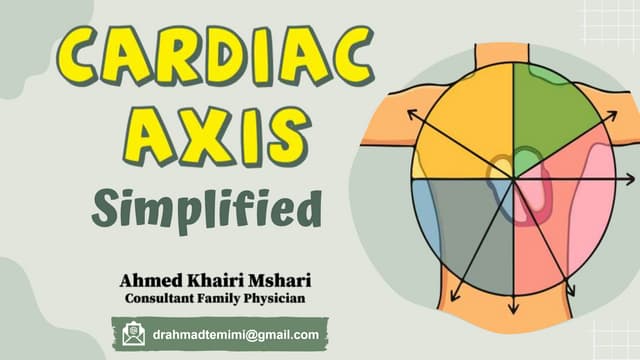 Cardiac axis abnormalities in ECG | PPTX