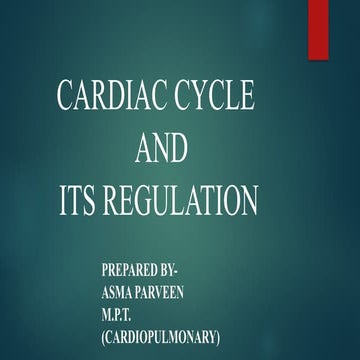 CARDIAC CYCLE | PPT