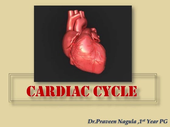 Cardiac cycle made easy | PPTX | Heart and Cardiovascular Diseases ...