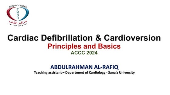 Cardioversion | PPTX | Heart and Cardiovascular Diseases | Diseases and ...