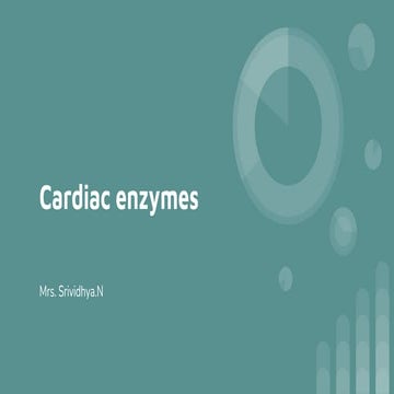 Cardiac enzymes | PPTX