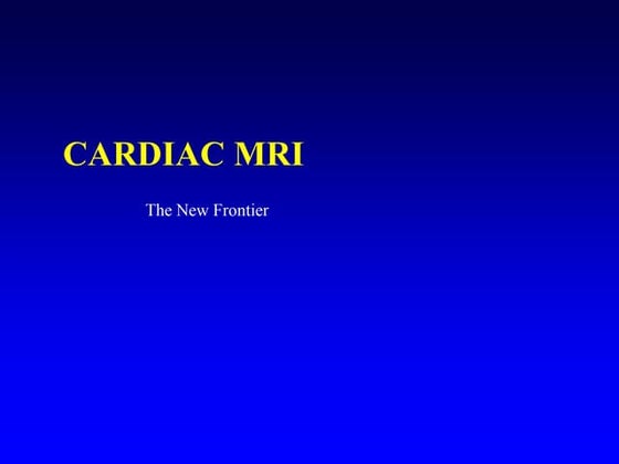 Cardiac mri&slice anatomy | PPT | Heart and Cardiovascular Diseases ...
