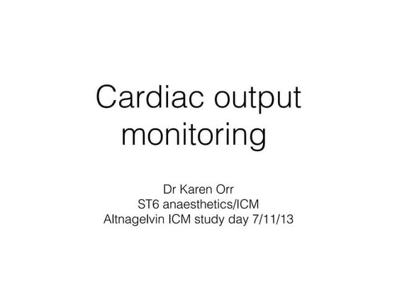 Patient monitoring system | PPTX