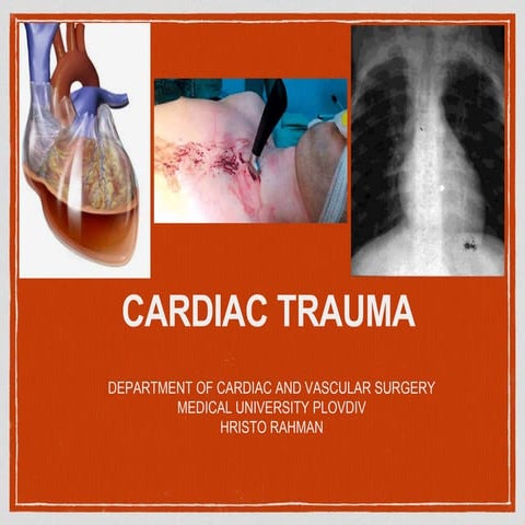 Cardiac trauma | PPT