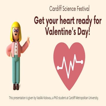 Cardiff science festival presentation 2021 vasiliki kolovou | PPT