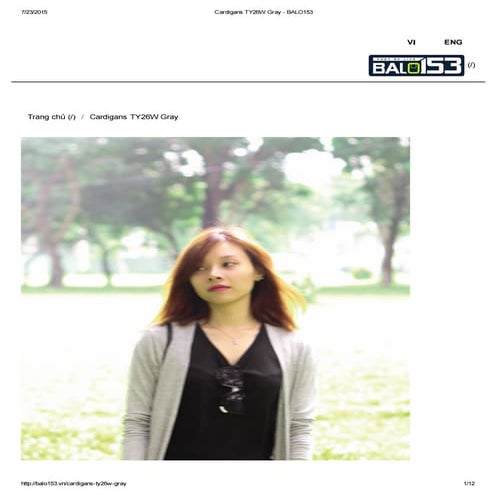 Cardigan le-van-sy-dang-dai-ty26 w gray - balo153 | PDF