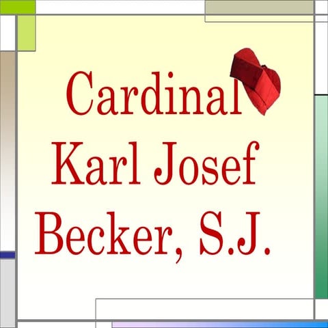 Cardinal Becker | PPT