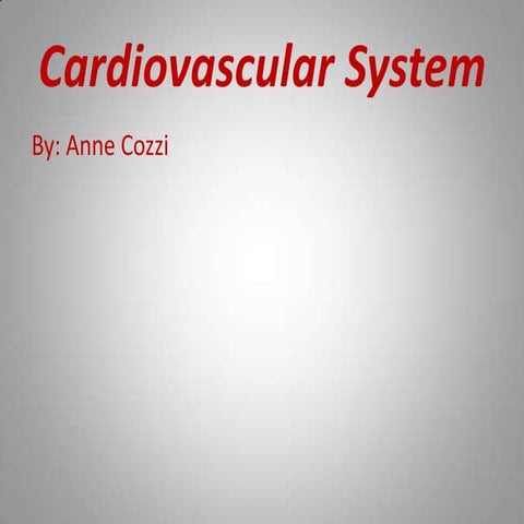 Cardio1 | PPTX | Heart and Cardiovascular Diseases | Diseases and Conditions
