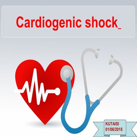 Cardiogenic shock | PPT