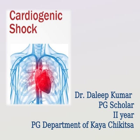 Cardiogenic Shock ppt for Cardiovascular System | PPTX