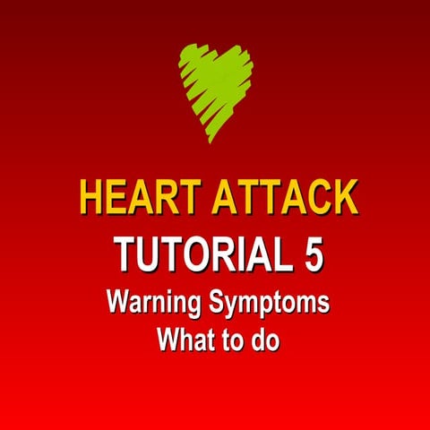 CARDIOLOGY - HEART ATTACK TUTORIAL - PREVIEW & INTRODUCTION | PPT