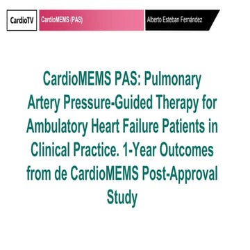 CardioMEMS (PAS) | PDF