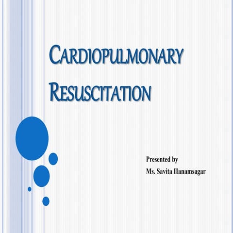 cardiopulmonaryresuscitation-190912083442.pptx | First Aid | Injuries