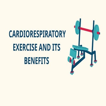 Cardiorespiratory exercise BATAAN PENINSULA STATE UNIVERSITY BACHELOR ...