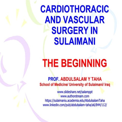 cardiothoracic and vascular surgery in sulaimani the begining.pdf