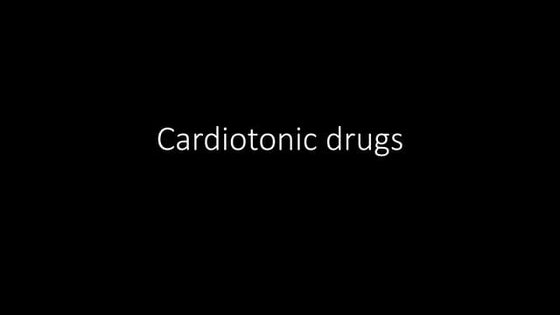 CARDIOTONIC.pptx