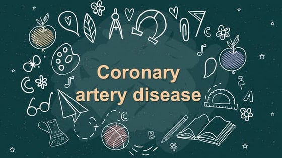 coronary artery disease (CAD) | PPTX